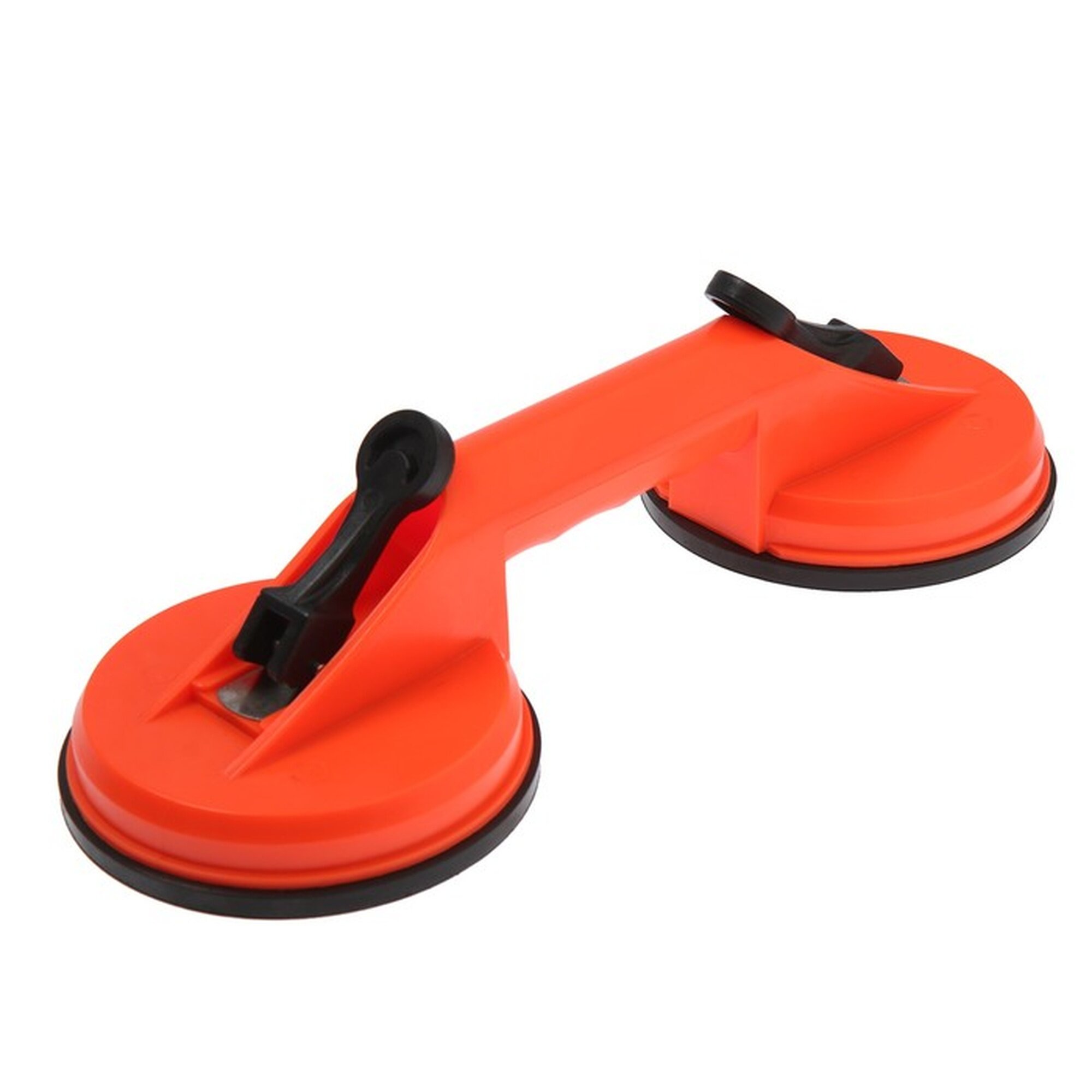 Стеклодомкрат Тундра, двойной, для стекла, грузоподъёмность 50 кг, оранжевый