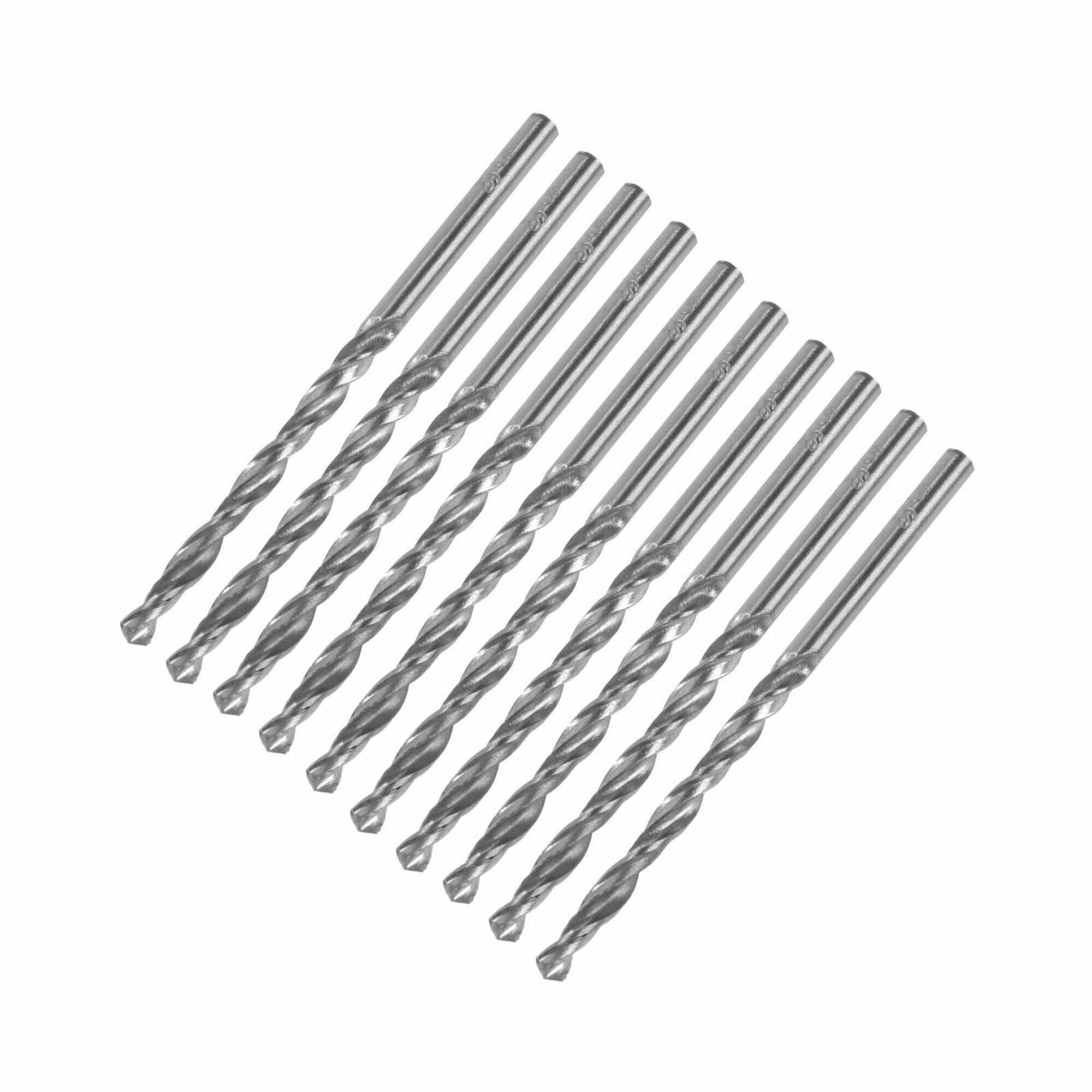 Сверло по металлу тундра, HSS, цилиндрический хвостовик, 3.5 х 70 мм, 10 шт.