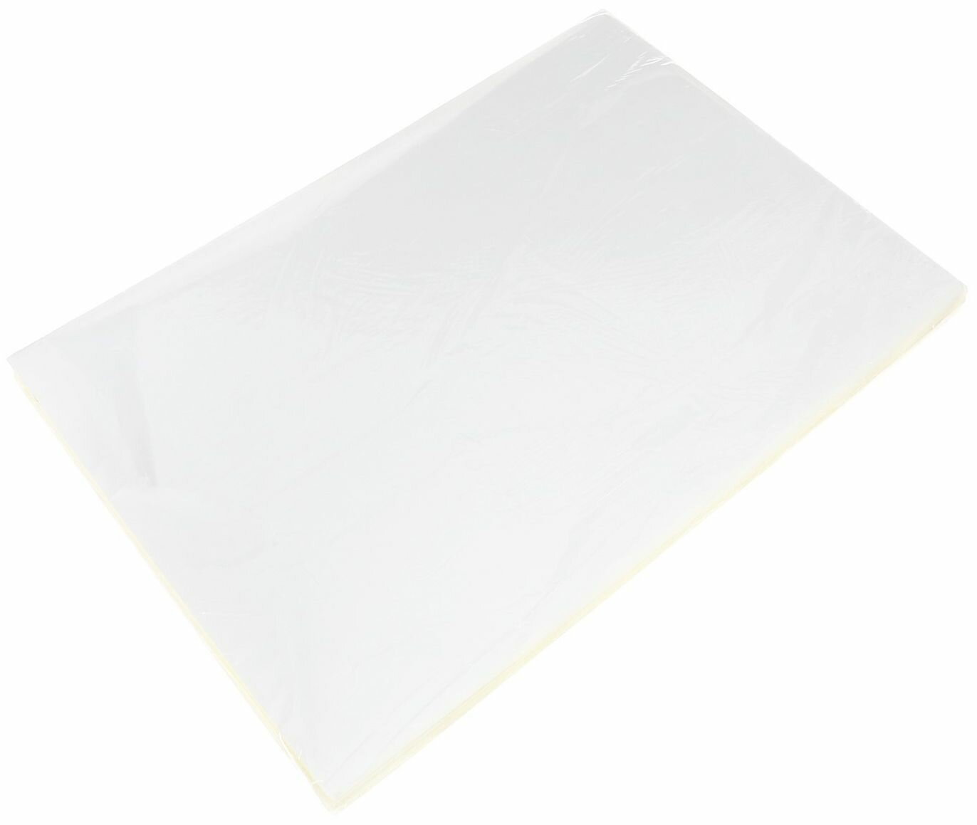 Бумага самоклеящаяся А3, 100 листов, бумага-самоклейка, плотность 80 г/м2, цвет белый, глянцевая