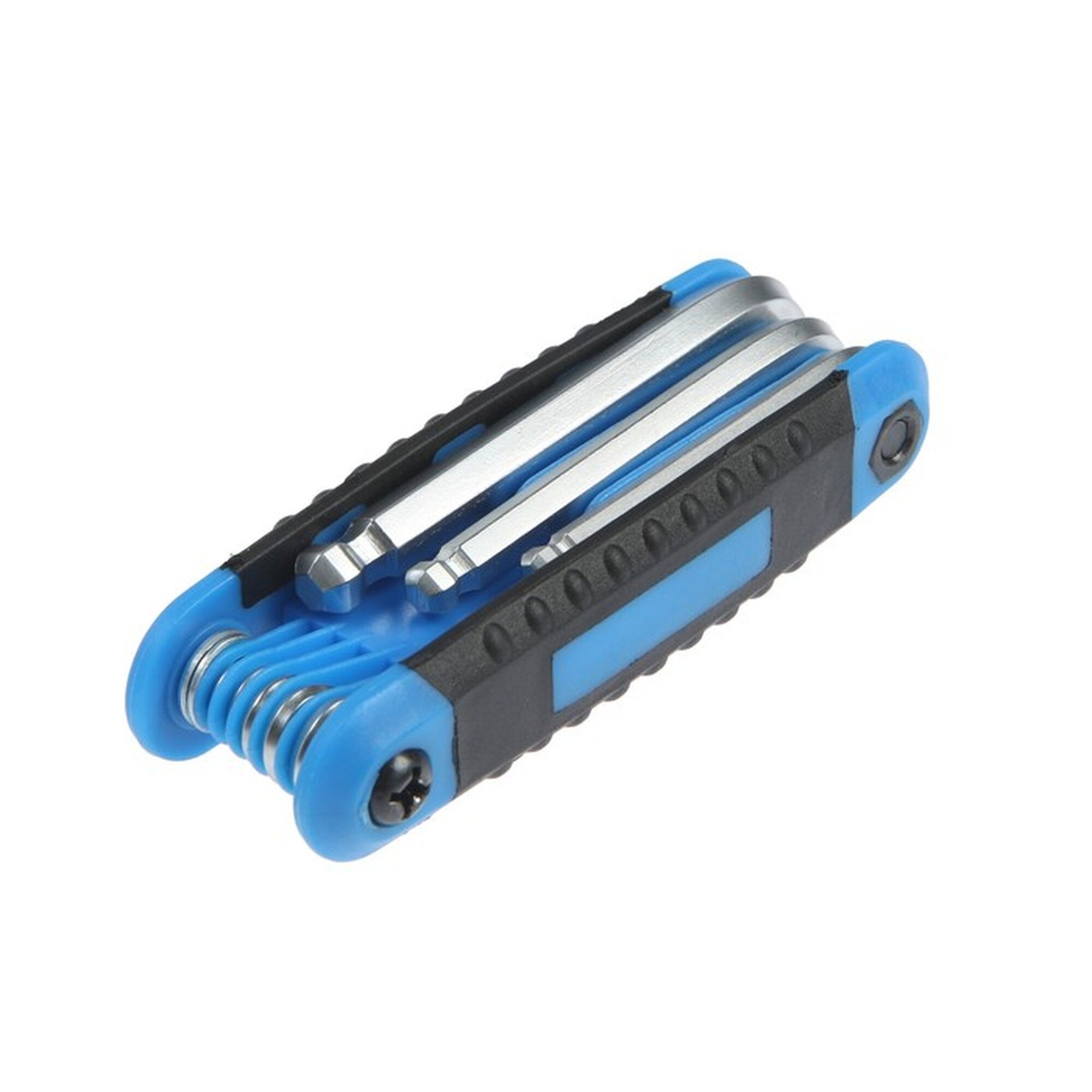 Набор ключей имбусовых складных тундра, с шаром, 1.5 - 8 мм, 8 шт.