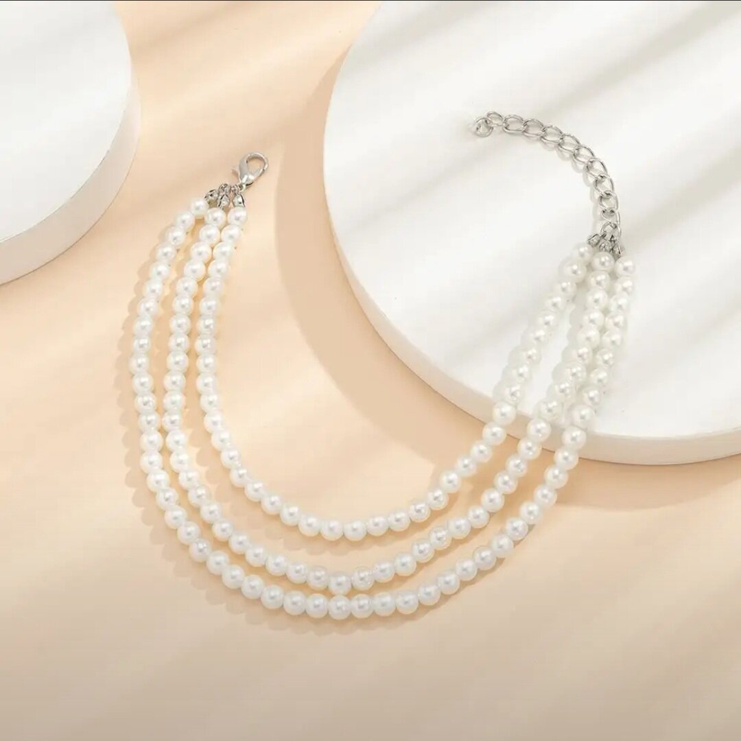 Браслет-цепочка, пластик