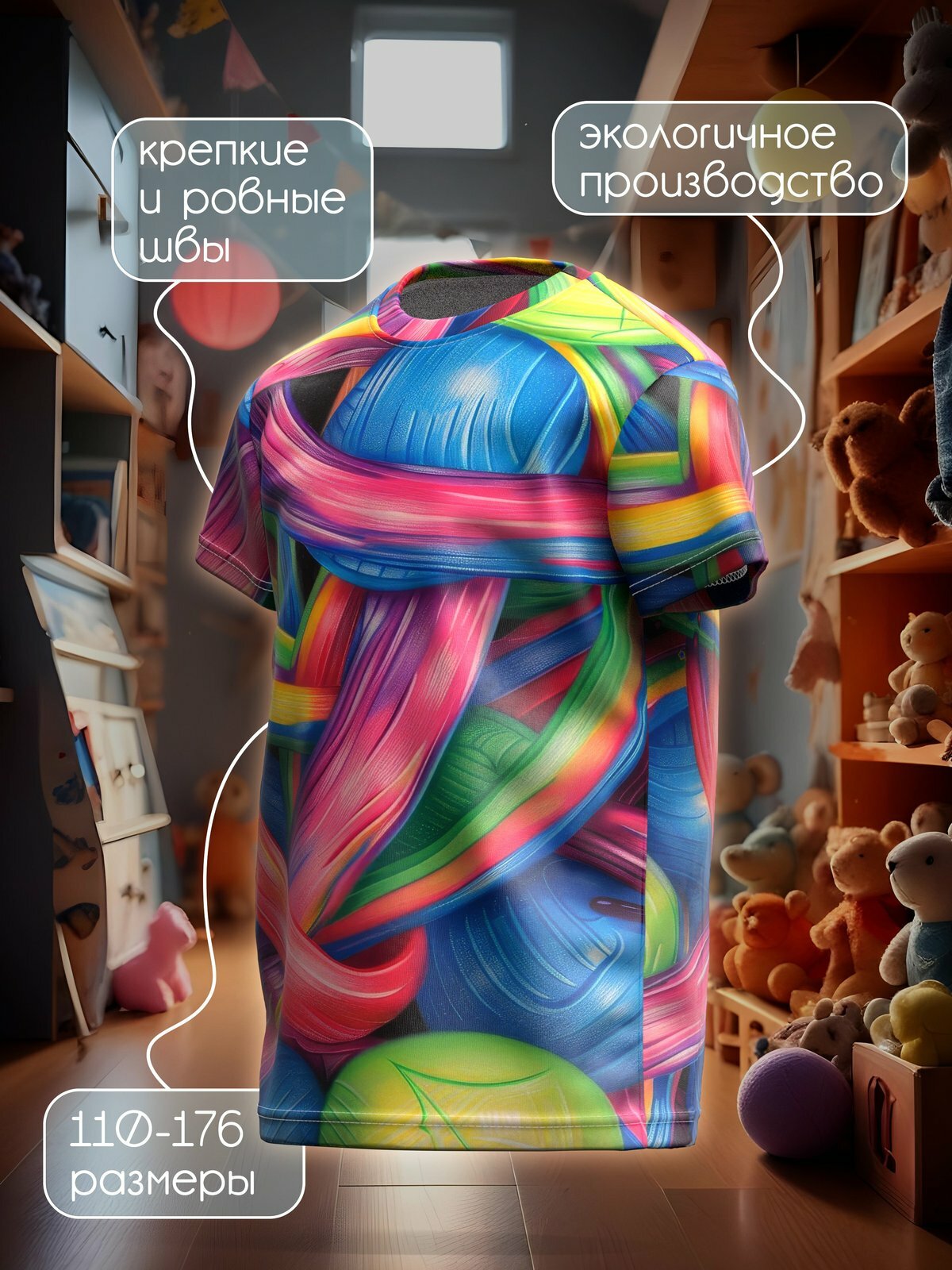 Футболка PANiN Brand, размер 110 — фото 1