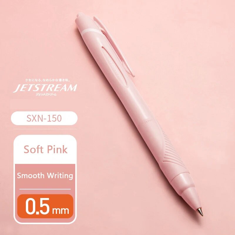 Шариковая ручка Uni JETSTREAM Soft Pink 0.5mm
