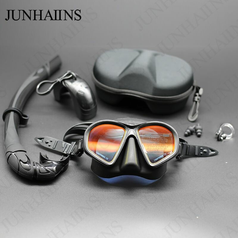 JUNHAINS Wet Go Pro Mount Защитная маска для подводного плавания из закаленного стекла