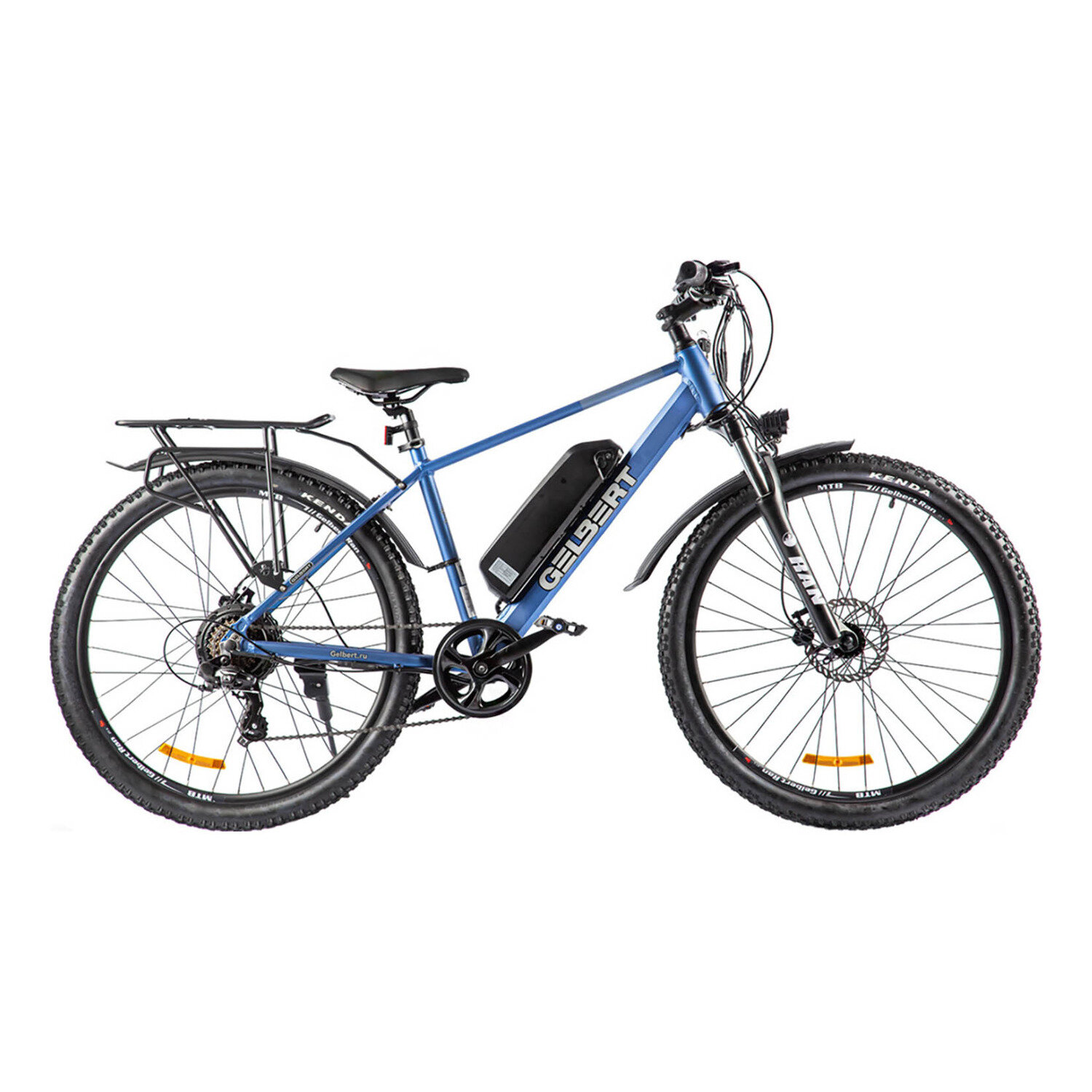 Электровелосипед Gelbert (Eltreco) Ran 2 ST синий, для мужчин ,250