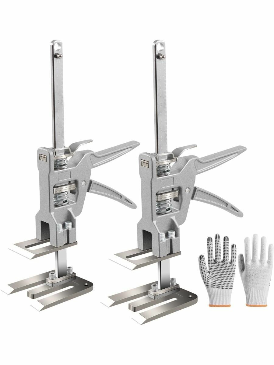 Многофункциональный подъемник с регулировкой высоты для монтажа дверей и окон и подъема мебели (комплект из 2)