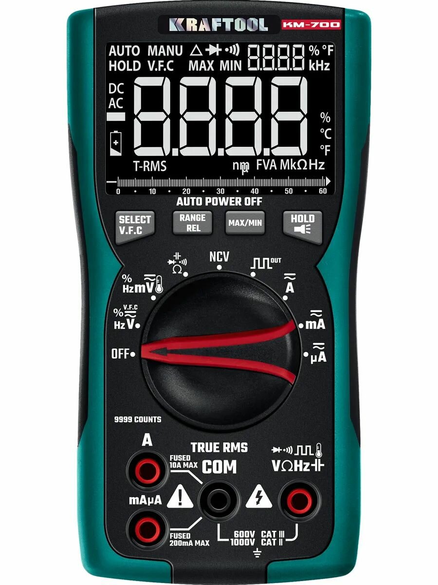 KRAFTOOL KM-700 цифровой мультиметр (59852)