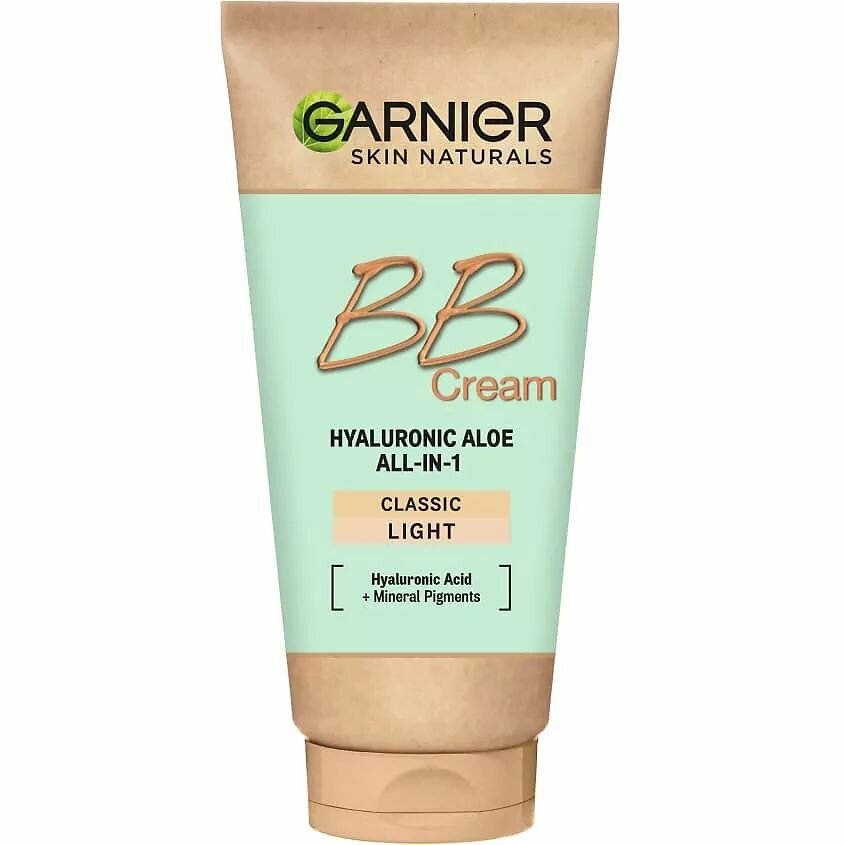 GARNIER BB Крем увлажняющий "Секрет Совершенства" SPF 20 Светло-бежевый (Skin Naturals) 50 мл