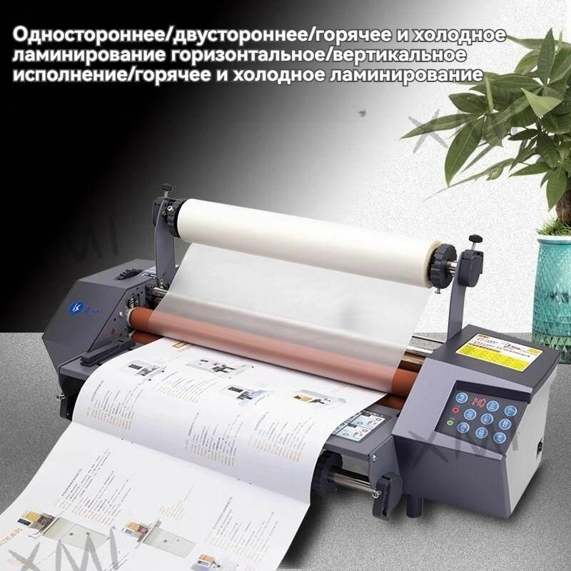 Ламинатор, A3+, холодное/горячее ламинирование, рулонный, максимальная ширина 345 мм — фото 1