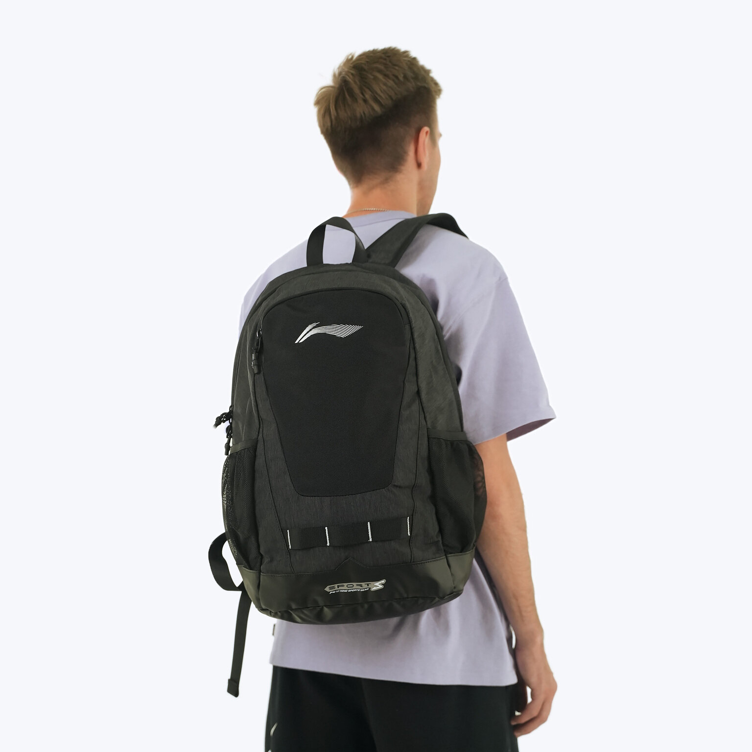 Рюкзак Li-Ning City ABST255-1F, размер OS, Черный