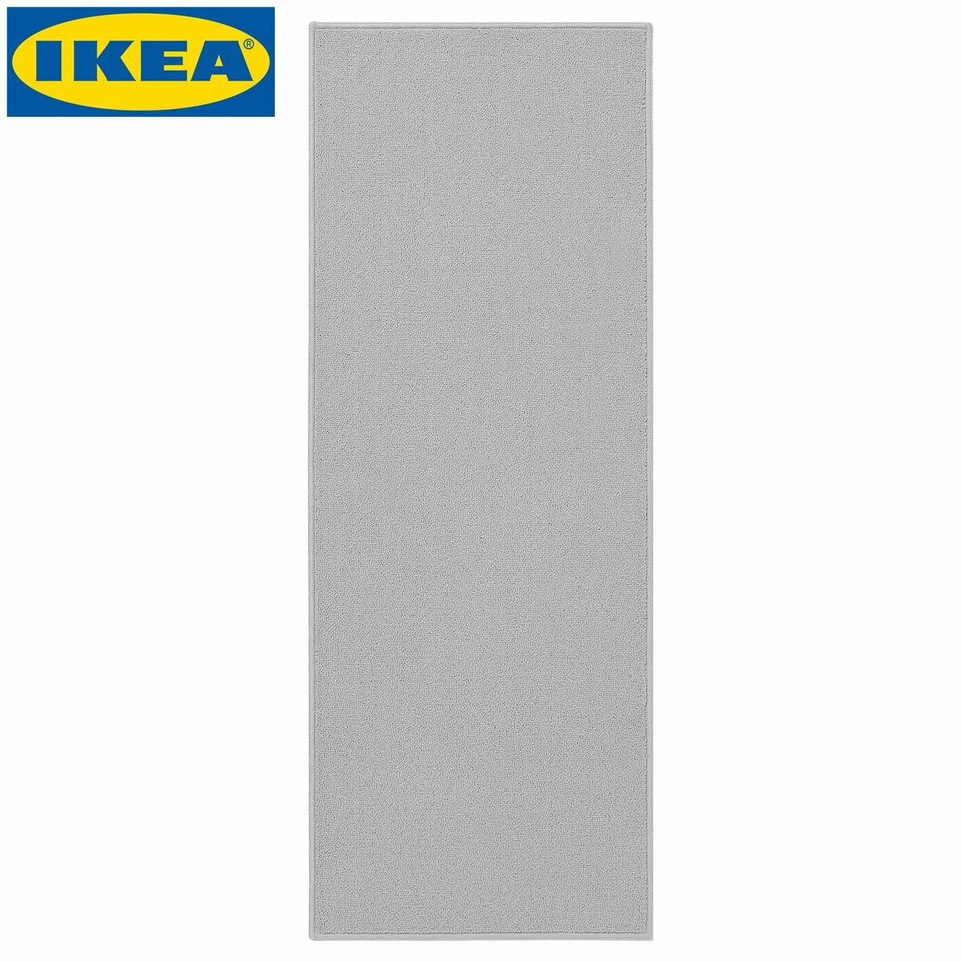 IKEA K RF LT кухонный коврик, светло-серый, 45x120 см