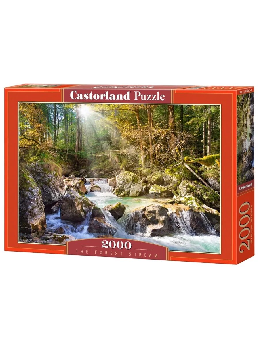 CastorLand Пазл Лесной ручей, 2000 деталей
