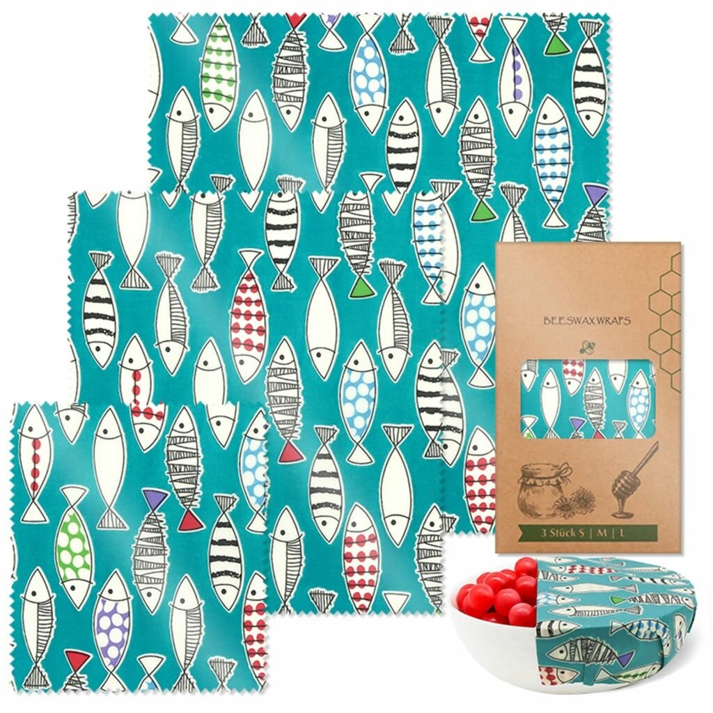 Экологичные восковые салфетки для хранения продуктов