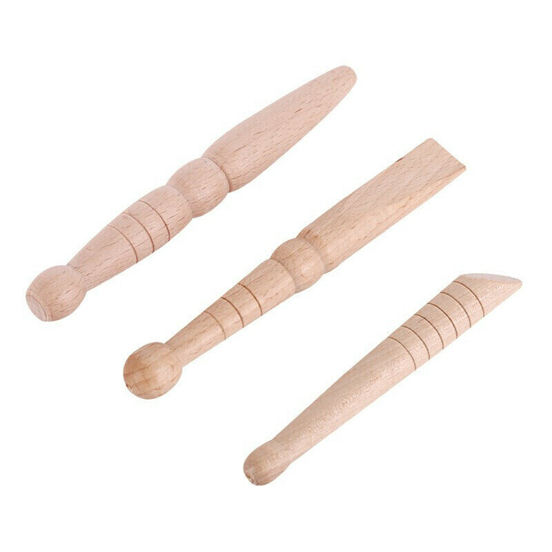 Шт. Натуральная деревянная массажная палочка для ног, инструмент для снятия боли и расслабления, акупунктурный и рефлексотерапевтический массаж стоп（древесина）