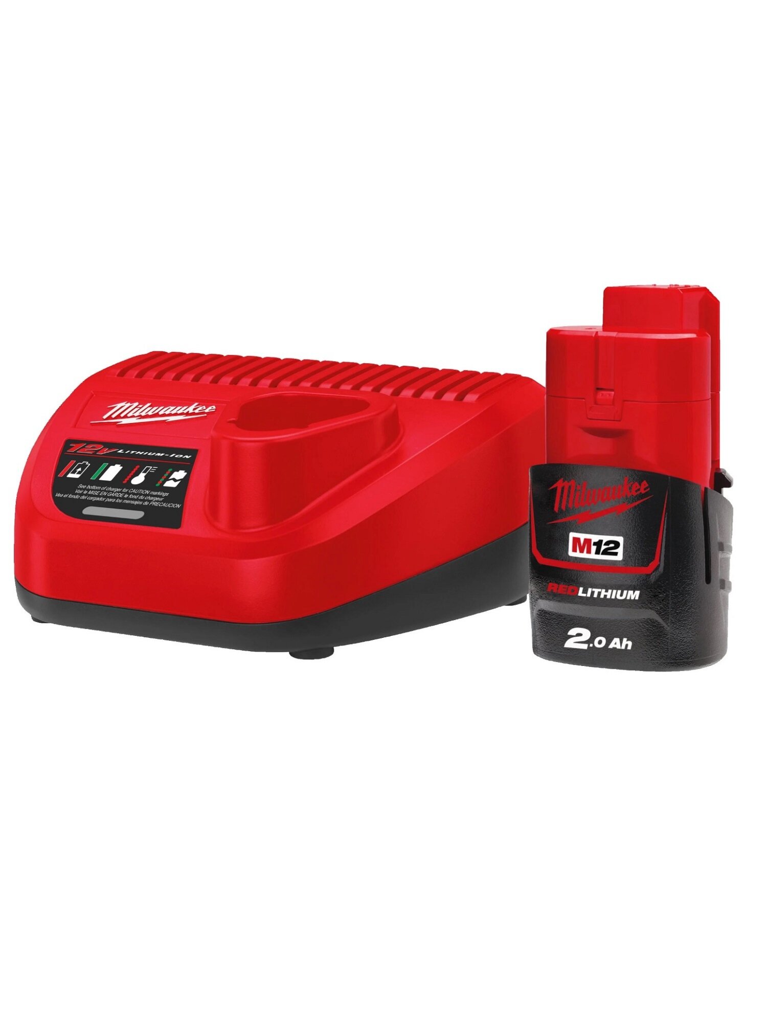 Аккумулятор с зарядным устройством для электроинструмента Milwaukee M12 NRG-201 (4933451900)