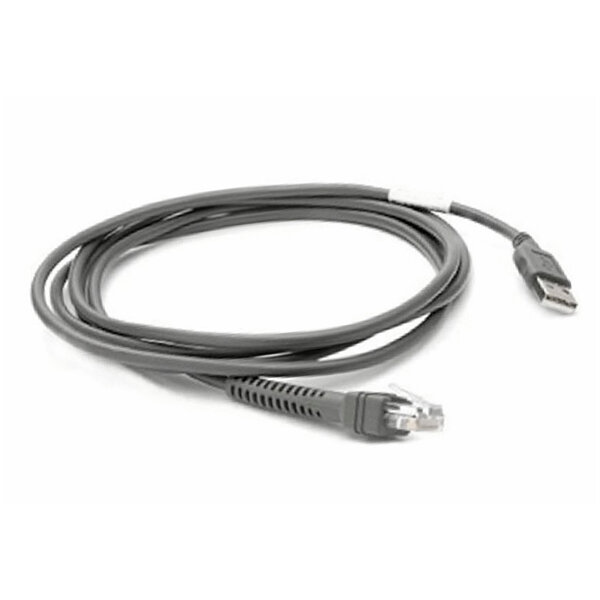 Кабель USB 2,1 м для сканеров Zebra DS9300 DS2208 (CBA-U21-S07ZBR)