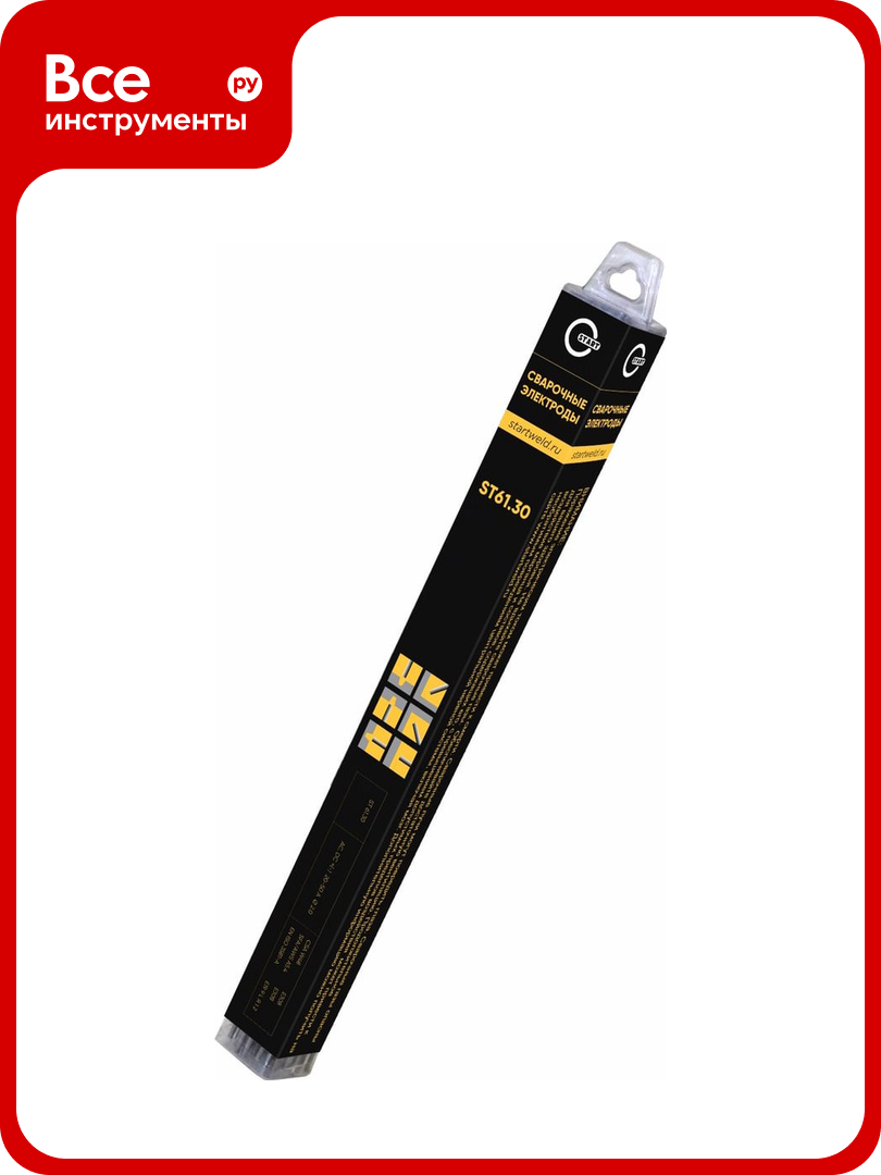 Электроды ST 61.30, 2.4 мм, SmartPak упаковка Start, для сварки емкостей