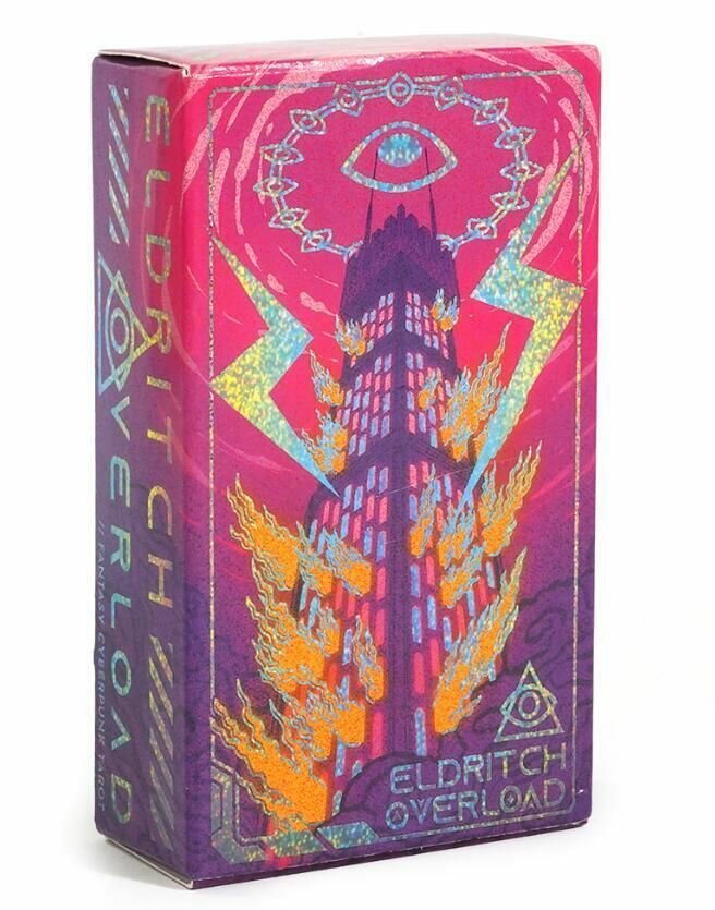 Карты Таро EIstitch overload Fantasy Cyberpunk Tarot 10.3*6см таро фэнтези киберпанк колода карт