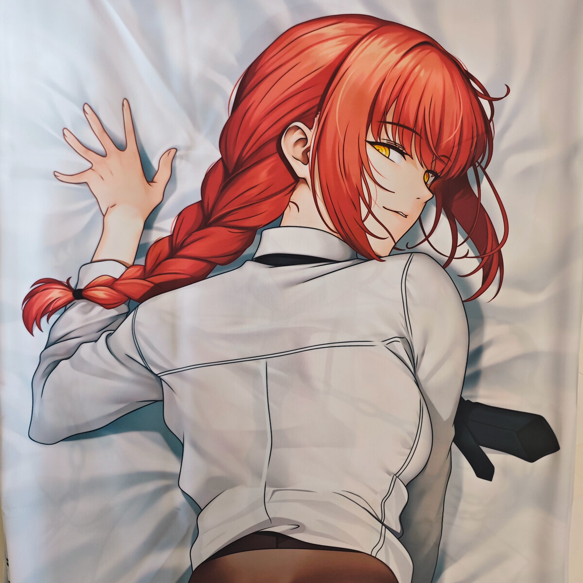 MISAKI1987 Chainsaw Man Makima Человек-бензопила Аниме подушка типа дакимакура 2way Tricot 150cm*50cm