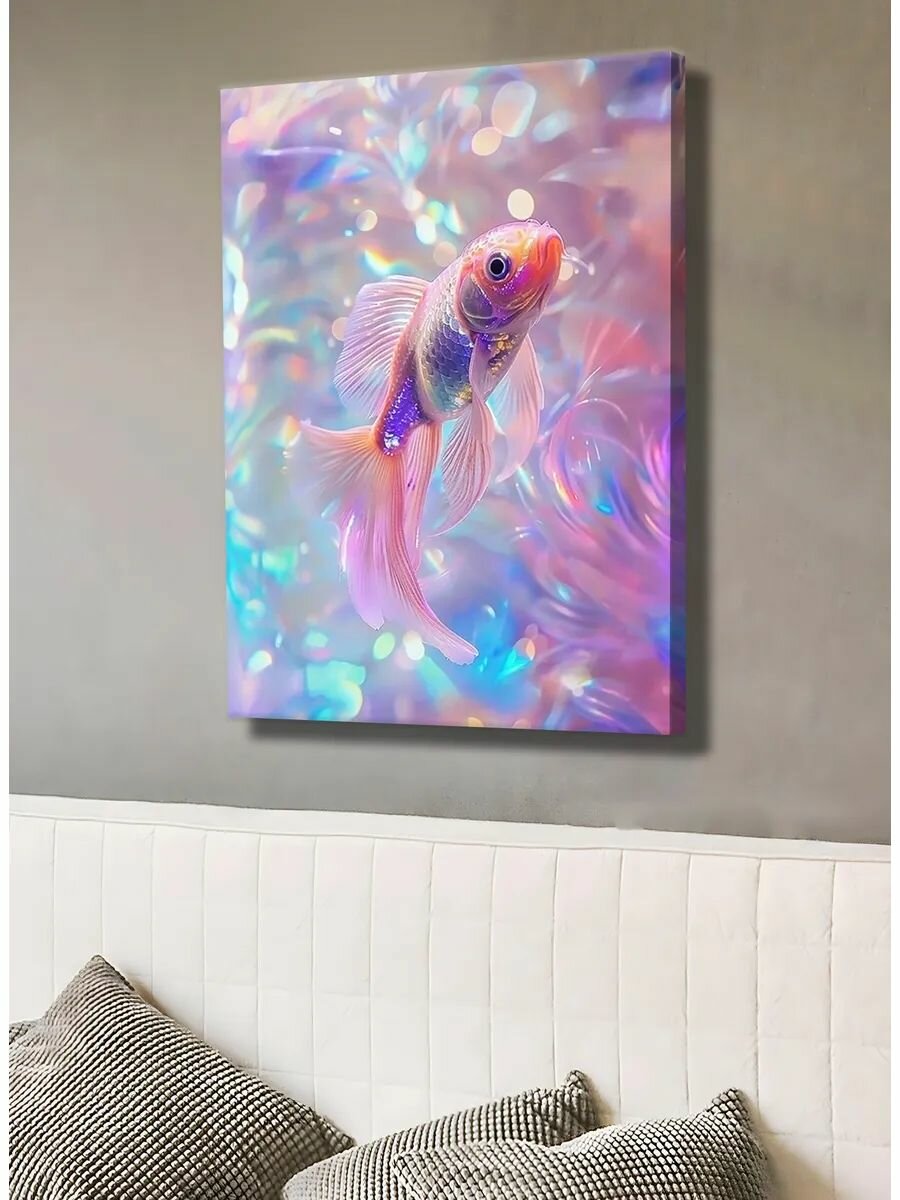 Картина Лунное сияние на стену для интерьера 30х40см 1шт.