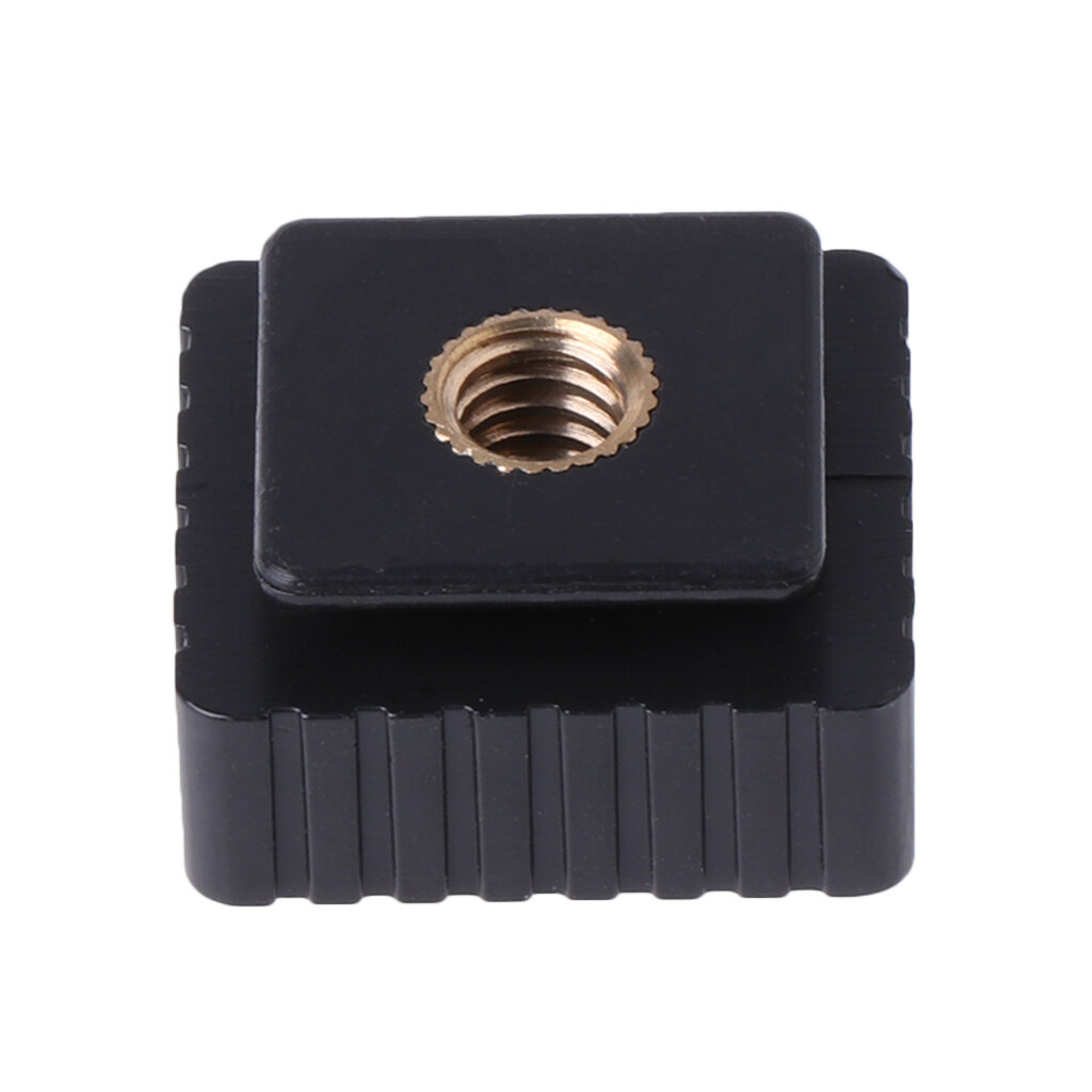 Адаптер для Крепления Горячего Башмака К Винту 1/4 " с Головной Резьбой Для Подставки Студийного Освещения