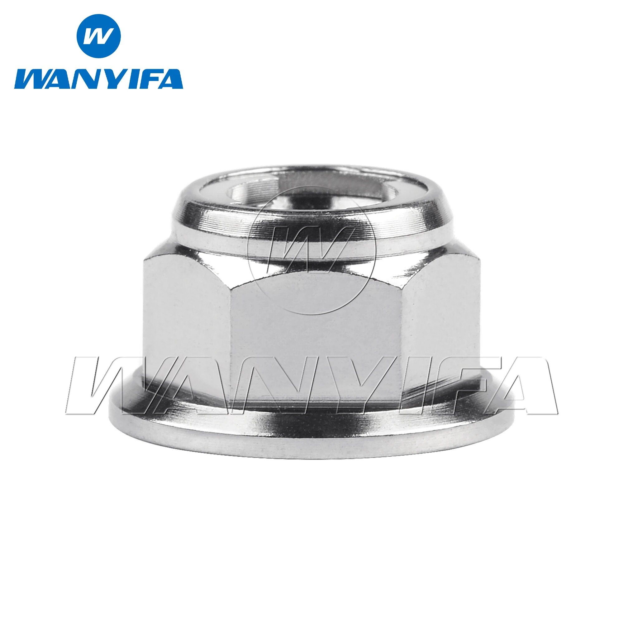 Wanyifa Титановые гайки M6 M8 M10 M12 M8 Pitch 1.25mm, Titanium