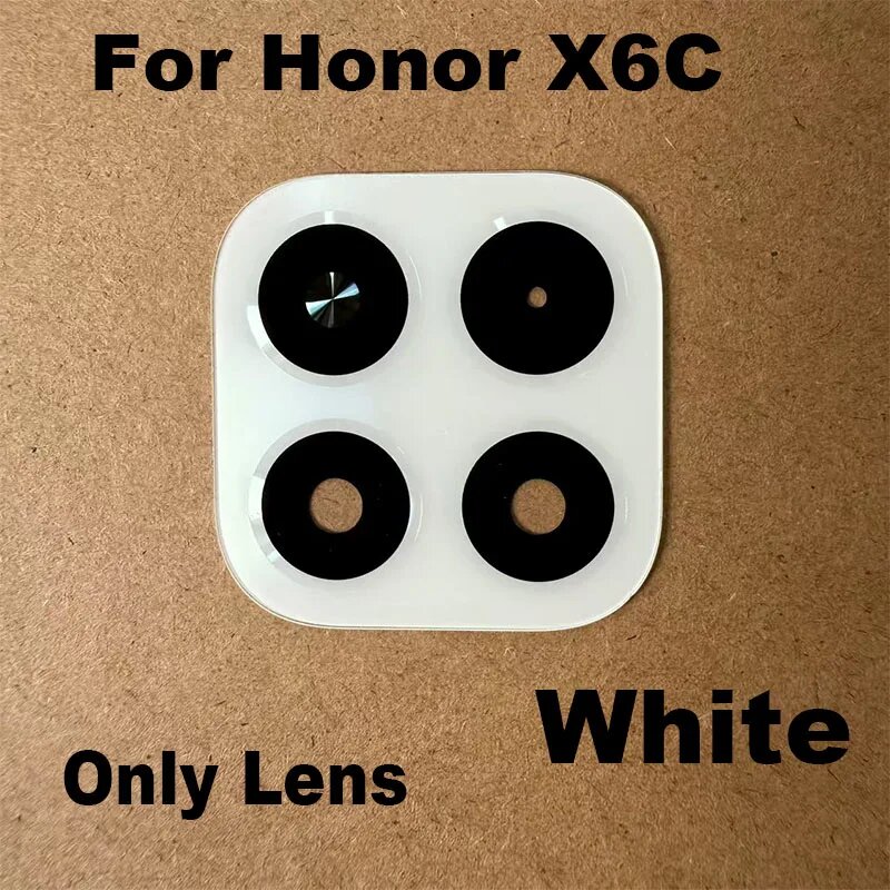 Защита камеры Honor X6c, белая