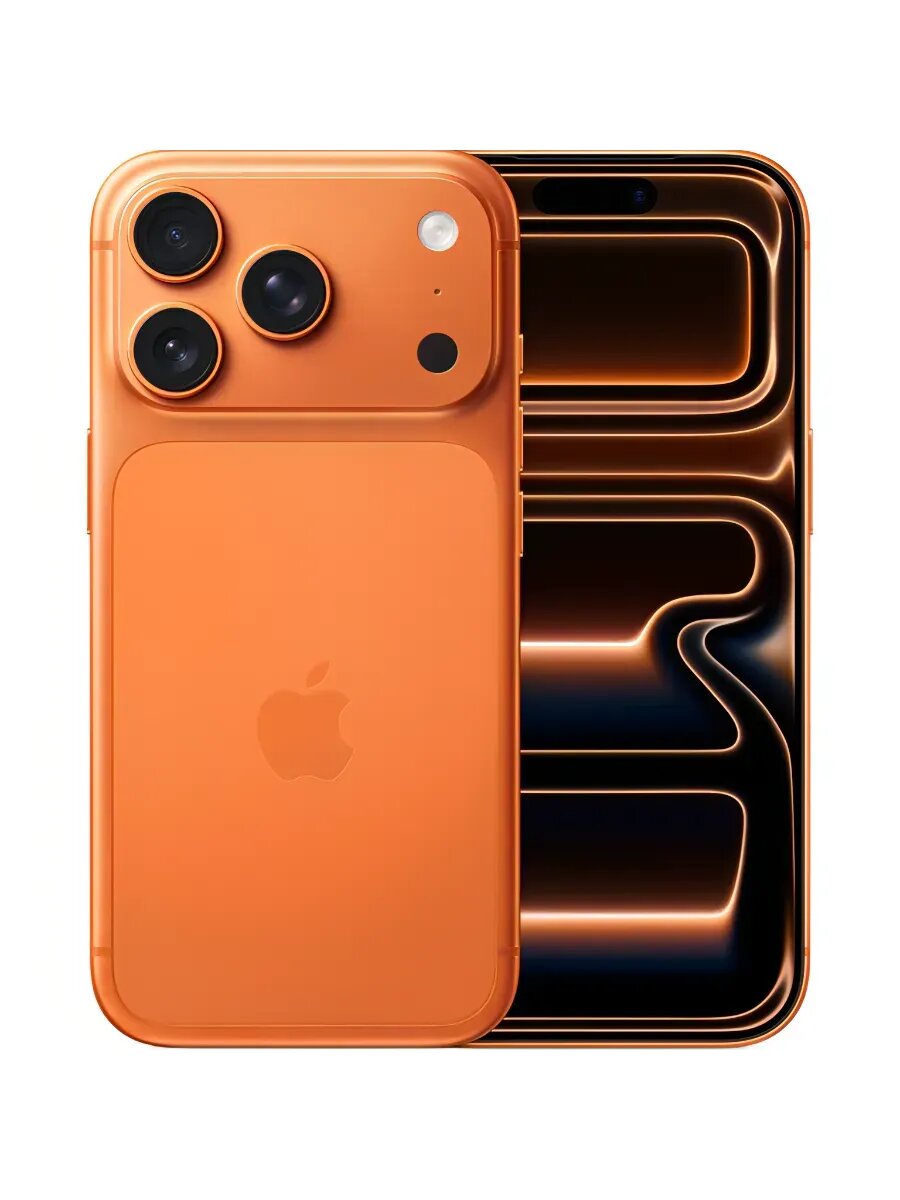 Смартфон Apple iPhone 17 Pro, 1ТБ, Esim, OLED, 6.3", Камера: 48Мп, 3 камеры