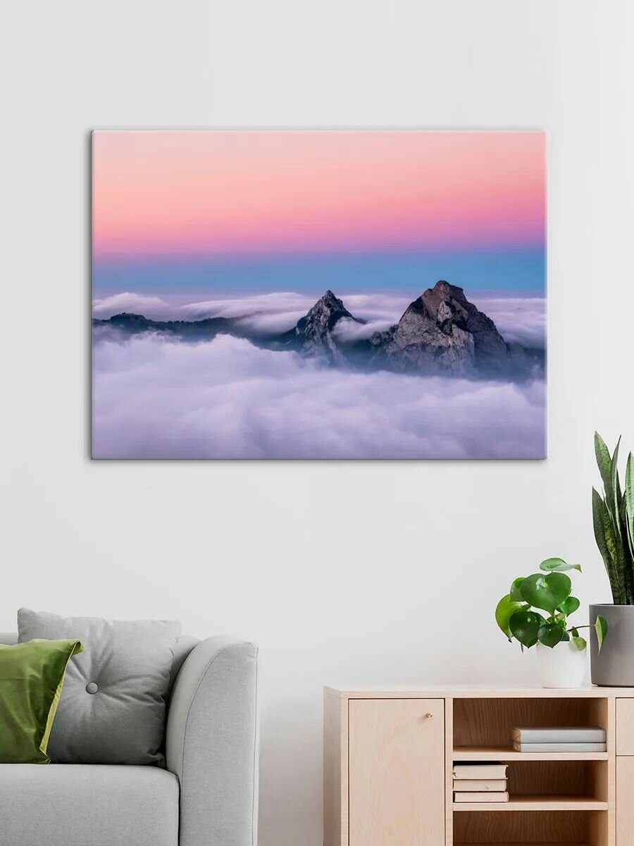 Картина на стену "Горы", 40х30 см