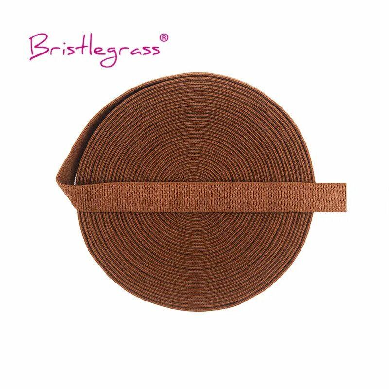 BRISTLEGRASS Эластичная лента для бюстгальтера 10 ярдов 3/8" Коричневый, Cappuccino, 10 Yards