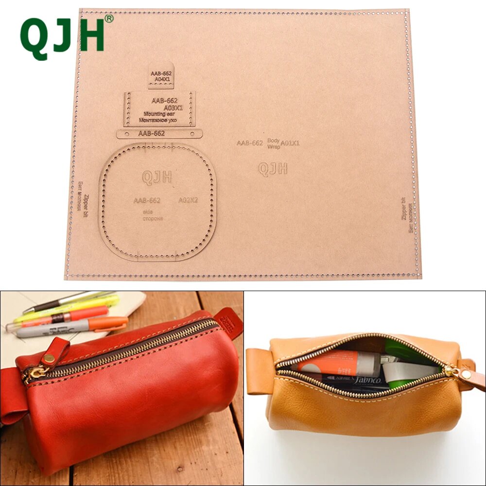 Пенал кожаный QJH AAB662 Kraft Paper