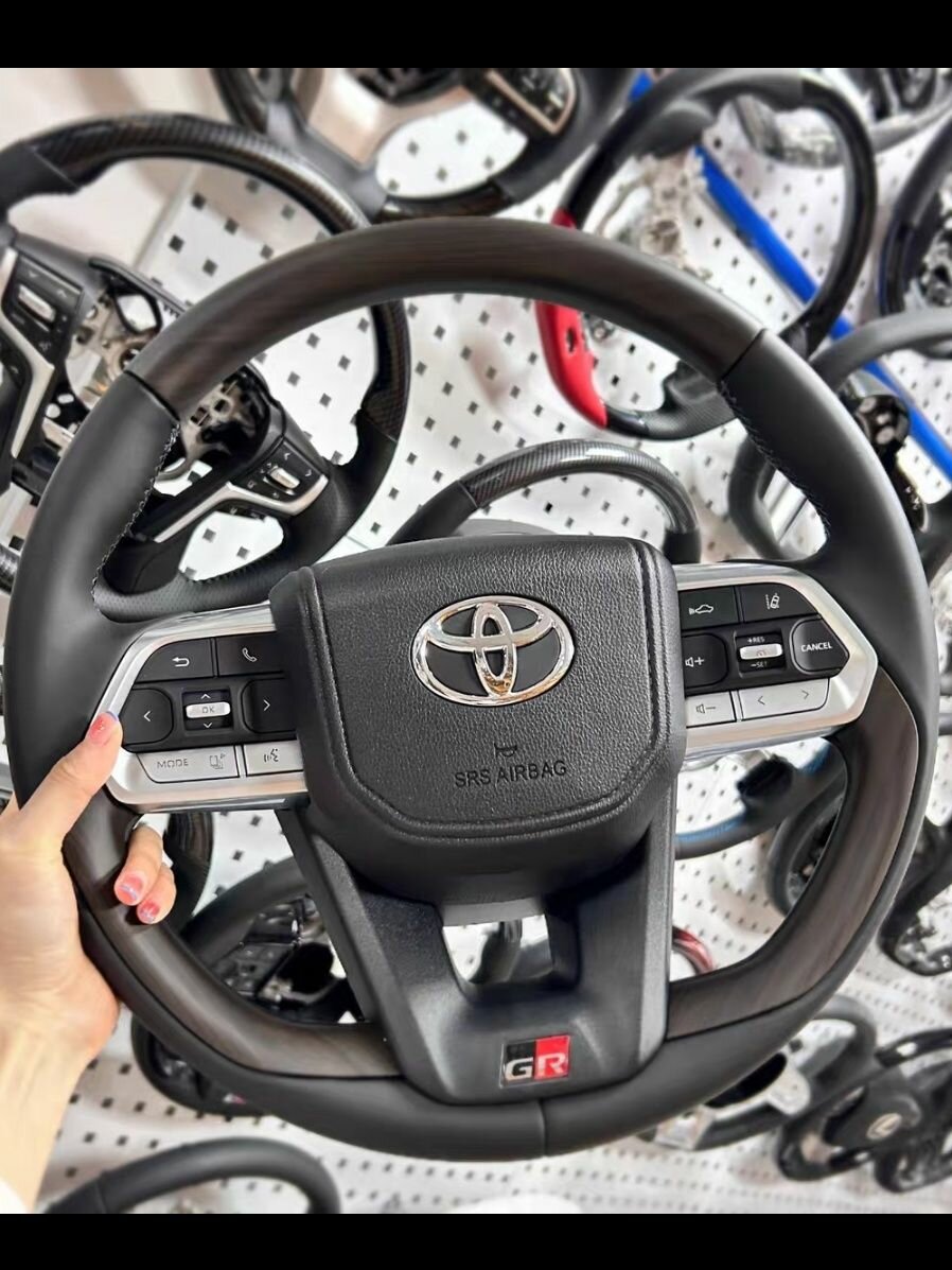 KIDDYEARS Вставка мультируля арт. Применение Toyota Corolla. SIENNA. Highlander. alphard.86. Lexus. Tundra. Camry. Prado. Land Cruise. LC300 полностью модифицир