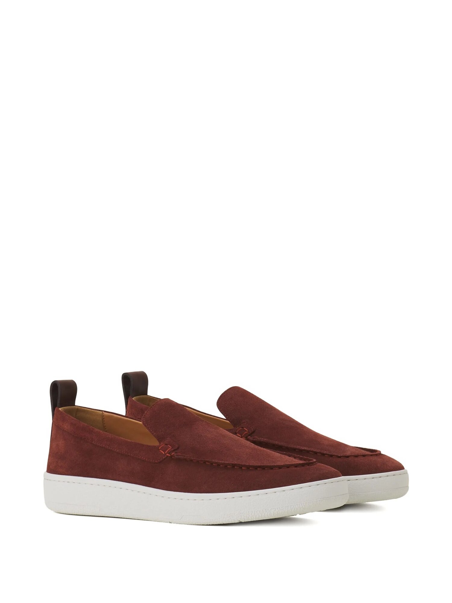 Кроссовки Lanvin Suede sneakers, размер 43, brown — фото 1