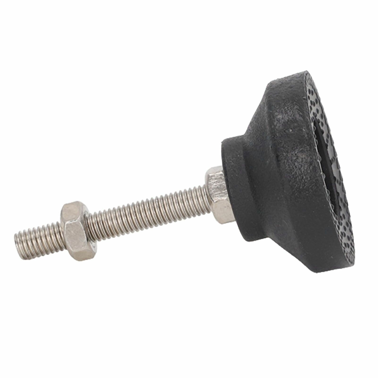 2 шт. мебельные скользящие поворотные выравнивающие крепления регулируемые подставки для ног стола и стула D50xM8x50