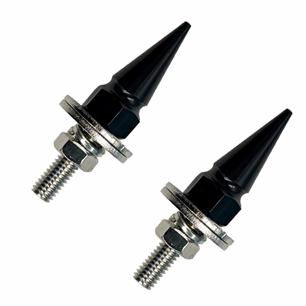 Два винта для изменения номерного знака-черные