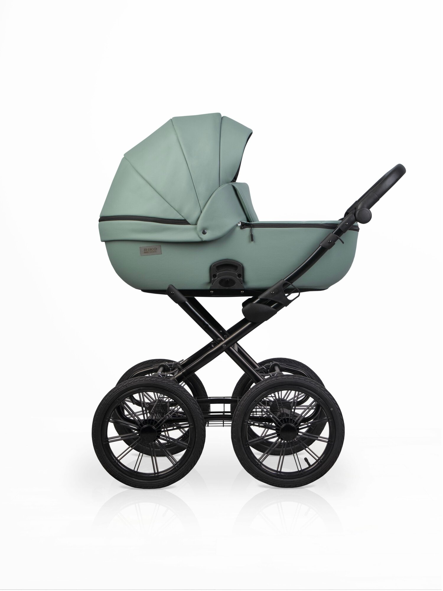 Коляска 2в1 Riko Basic Montana X Ecco Prestige 21 Green (зеленый)