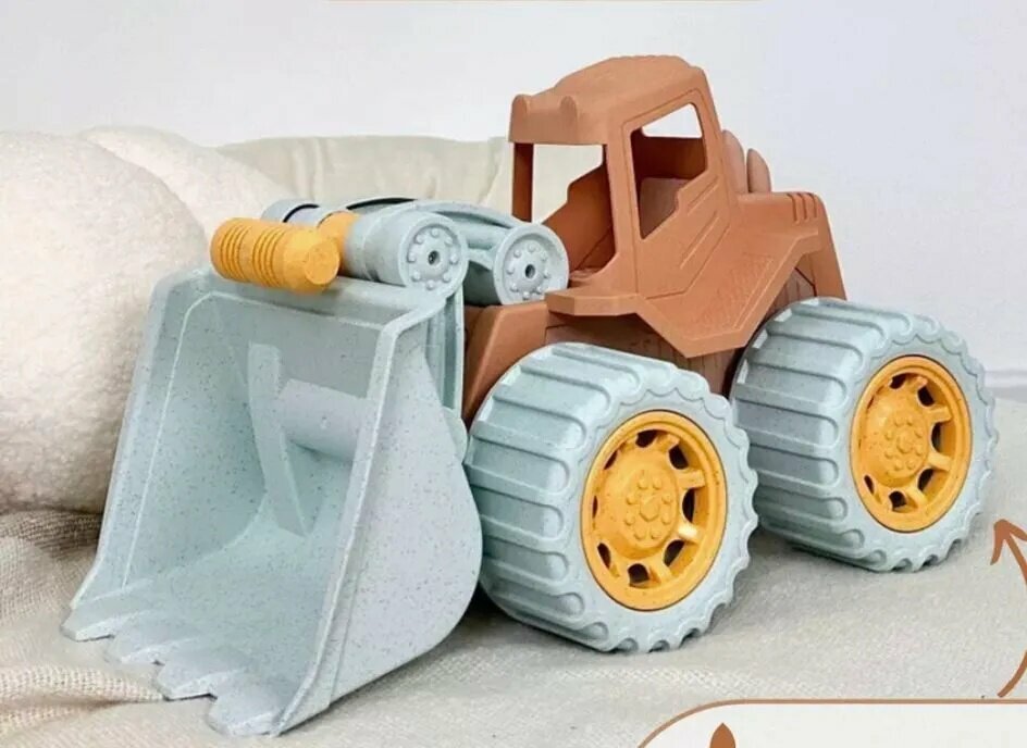 Большой трактор для песочницы игрушка для мальчика, машинка для развивающих игр в песке малышу от года