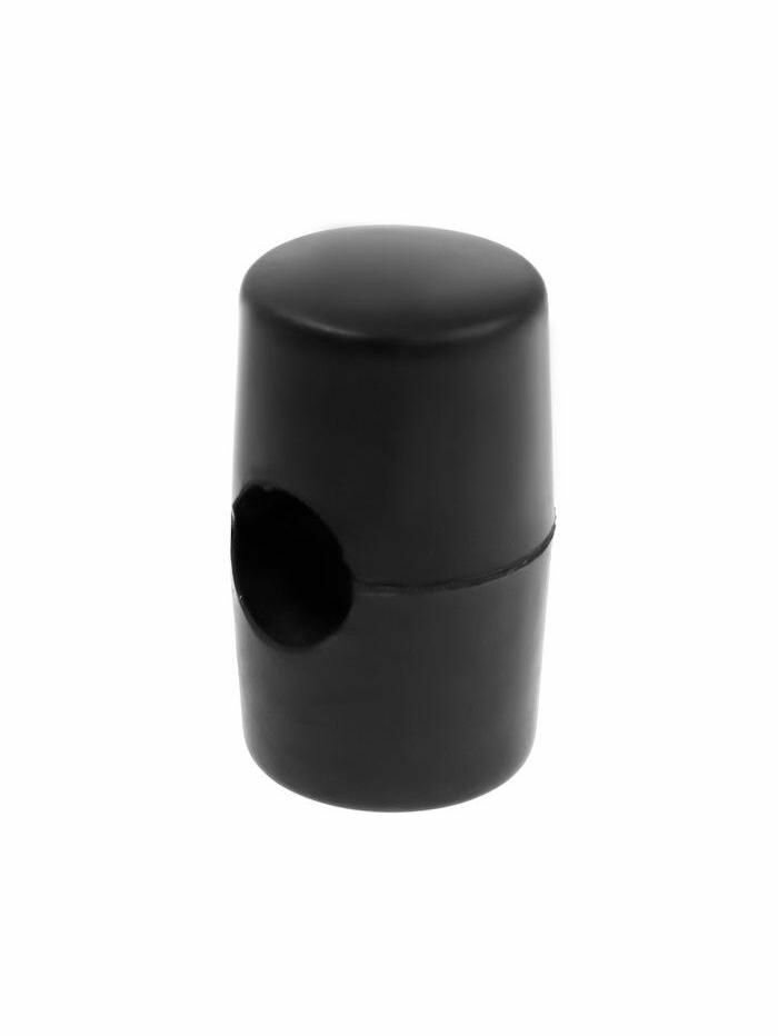 Боек для киянки, черная резина, диаметр отверстия 23 и 27 мм, 280 г