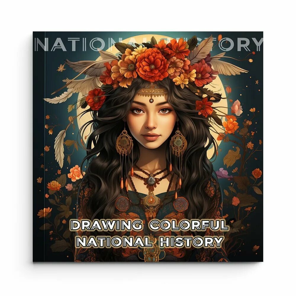 Книжка-раскраска современная фигура, Персонажи Книга каракулей, 20 см*20 см, подходит для раскрашивания как взрослыми, так и детьми