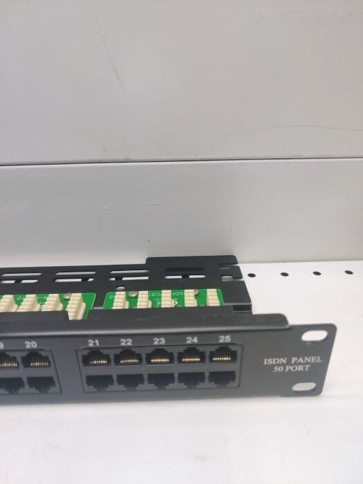 Патч-панель телефонная, 50 портов, RJ-45, универсальная, PCnet