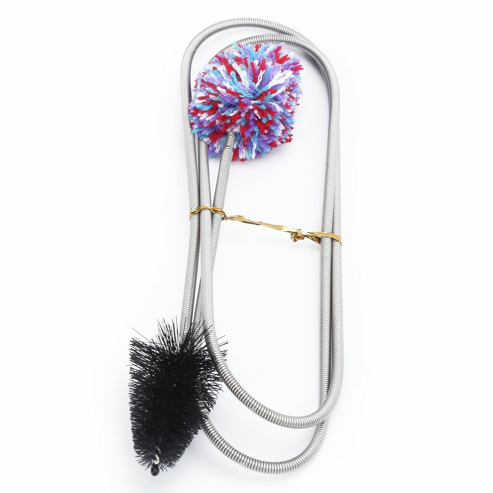 Гибкий очиститель мундштука Bore Snake Brush для инструмента для чистки саксофонных инструментов