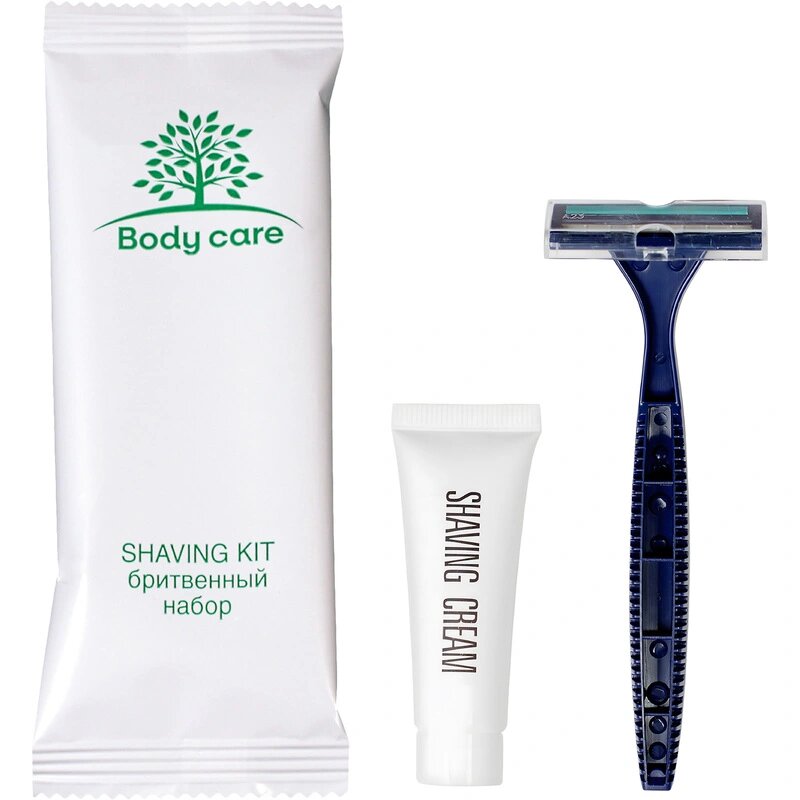 Набор бритвенный Luscan Body care ПЭ,200шт