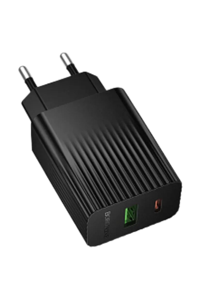 Сетевое зарядное устройство BAS74A 1USB+1 Type-C