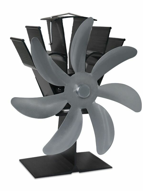 7-лопастной каминный вентилятор / зимний обогреватель (каминный комплект)