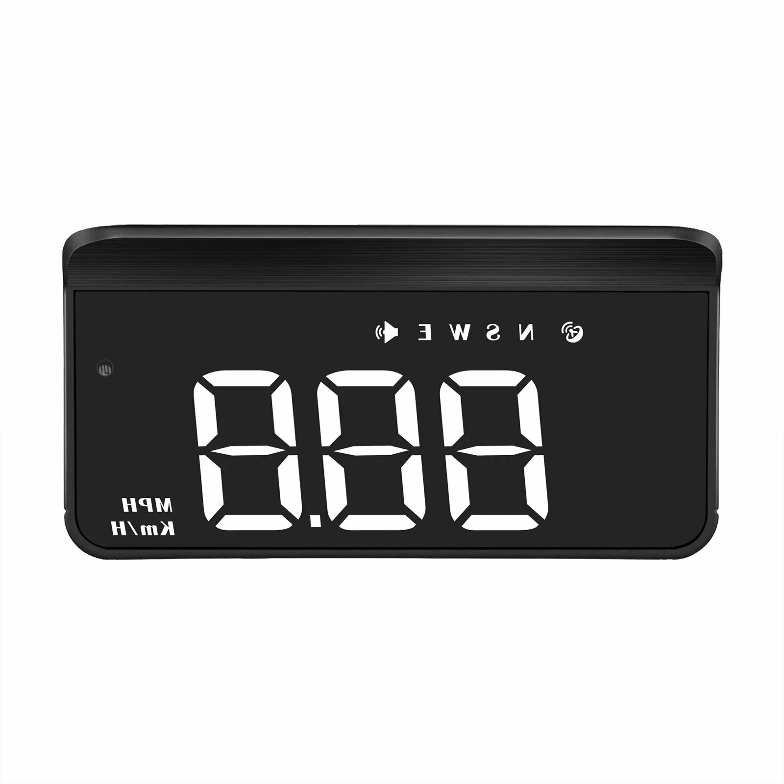 Автомобильная сигнализация M1 для hud, автоматическая скорость, настройка, GPS-дисплей, светодиодная автомобильная сигнализация превышения скорости, автомобильное электронное лобовое стекло, головной дисплей, White