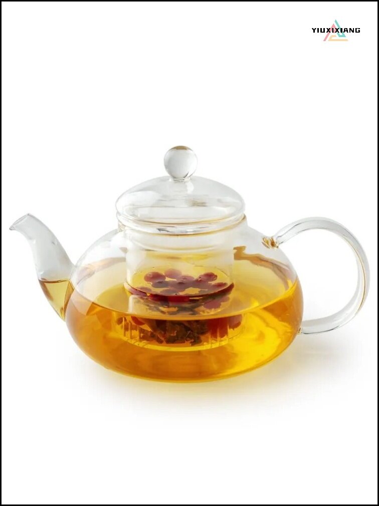 Эксклюзивный чайник 600 мл со стеклянной колбой Классика 6707