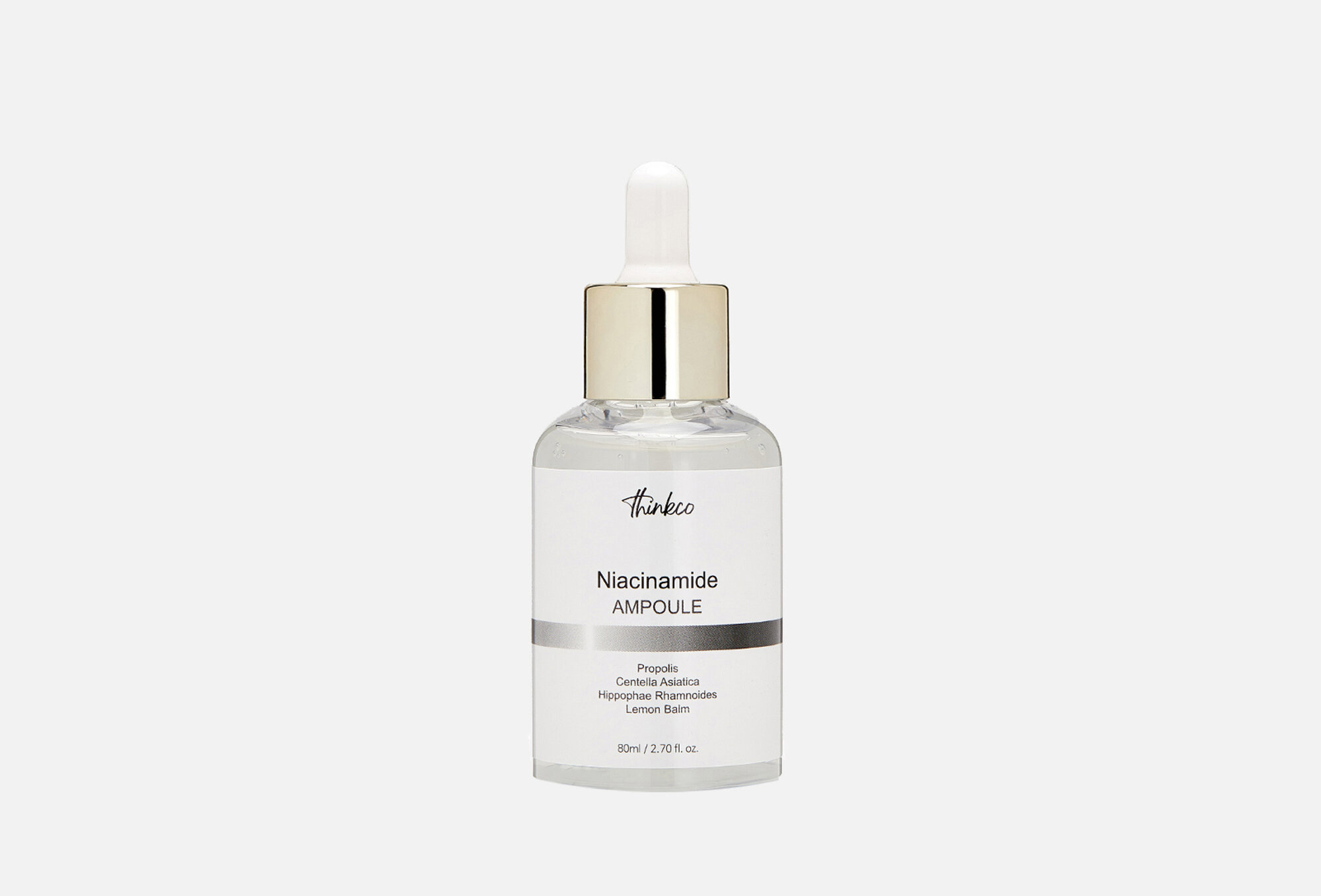 Сыворотка с ниацинамидом для улучшения тона кожи THINKCO Niacinamide AMPOULE 80 мл