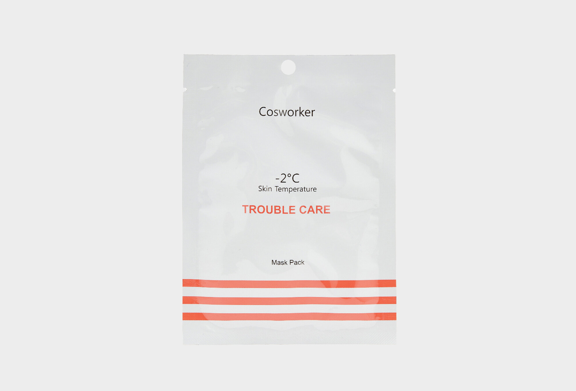 Маска на тканевой основе для проблемной кожи COSWORKER Trouble Care Mask Pack