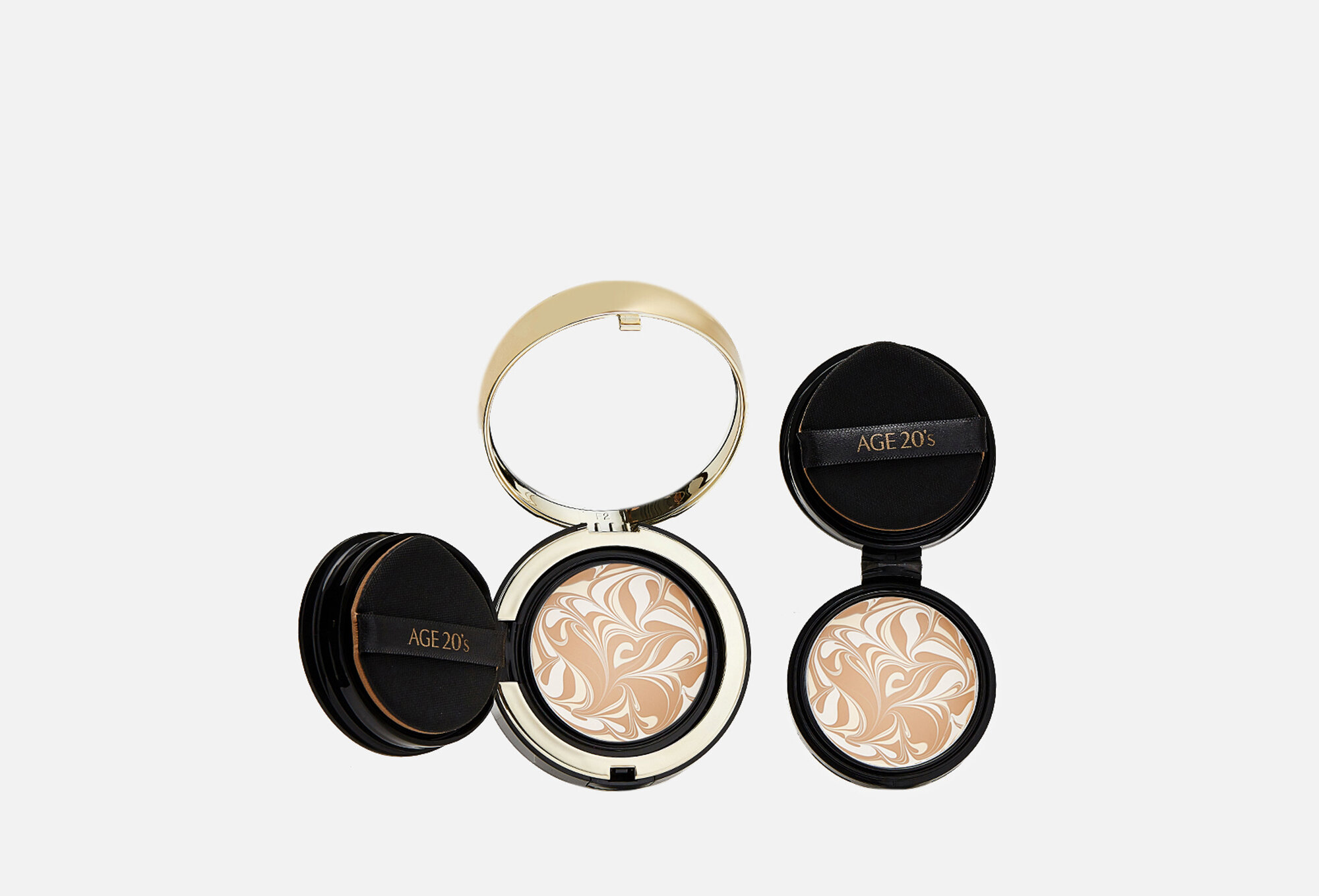 Тональная основа-кушон SPF 50+ PA++++ AGE 20S Pact Intense Cover 21, Light Beige