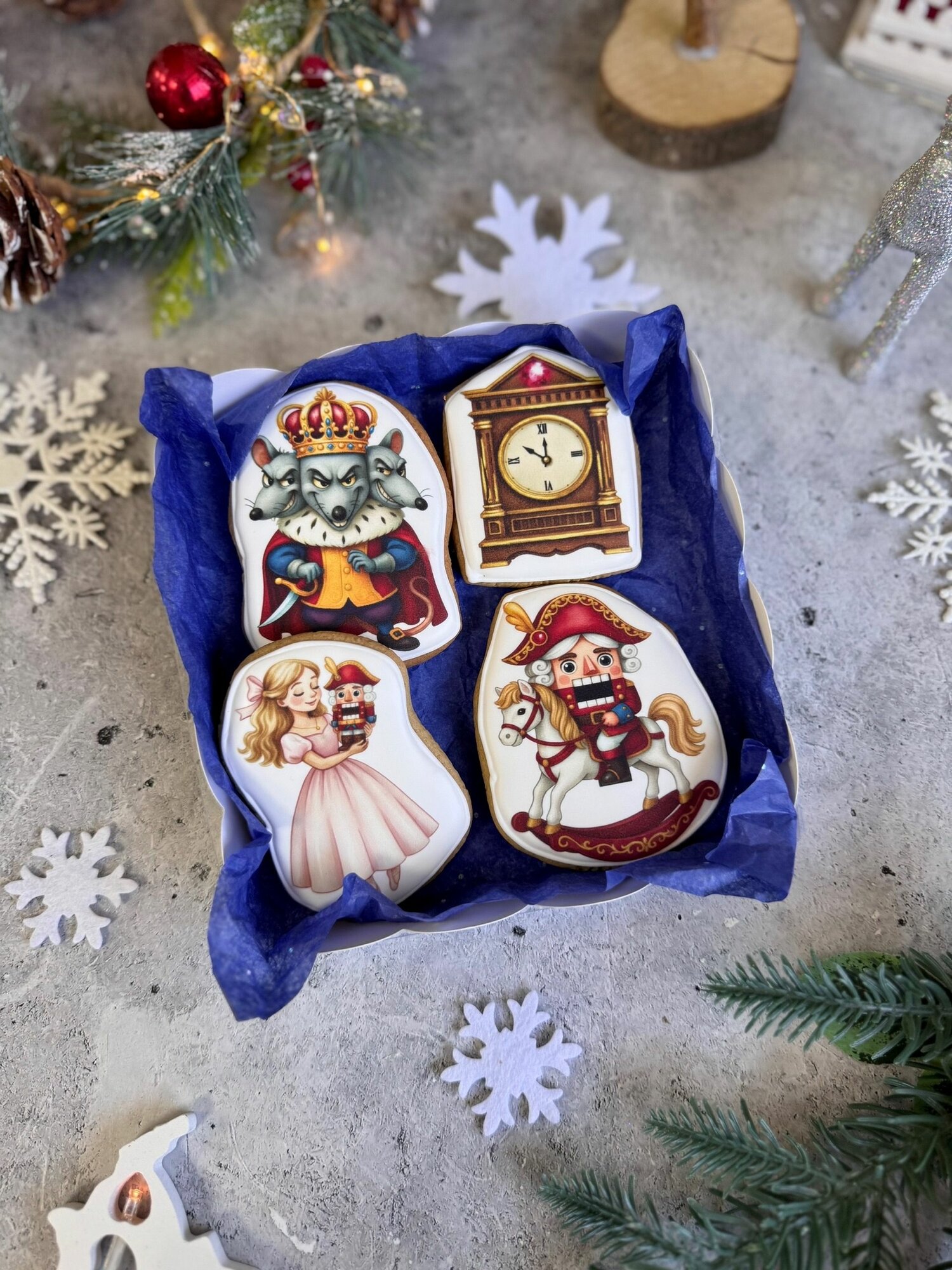 Пряники Щелкунчик новогодние 2026